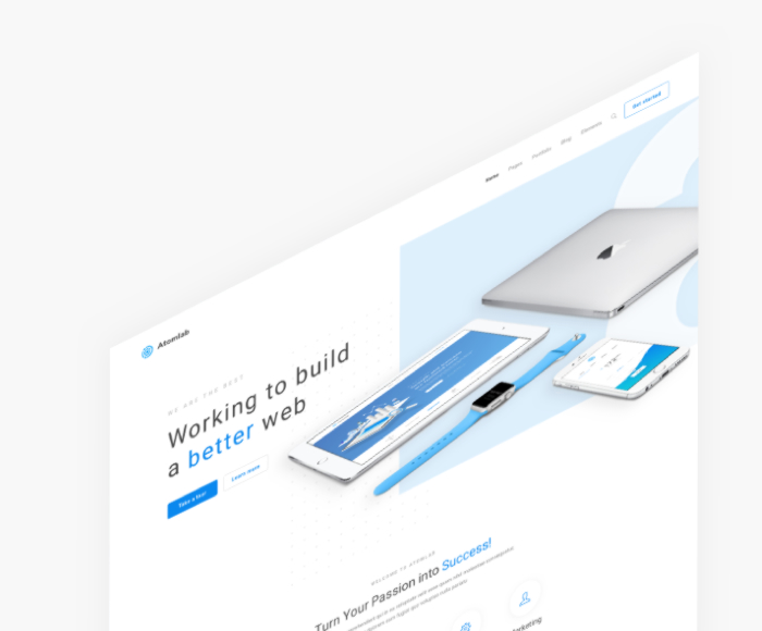 Atomlab – Multi-Purpose Startup WordPress Theme
