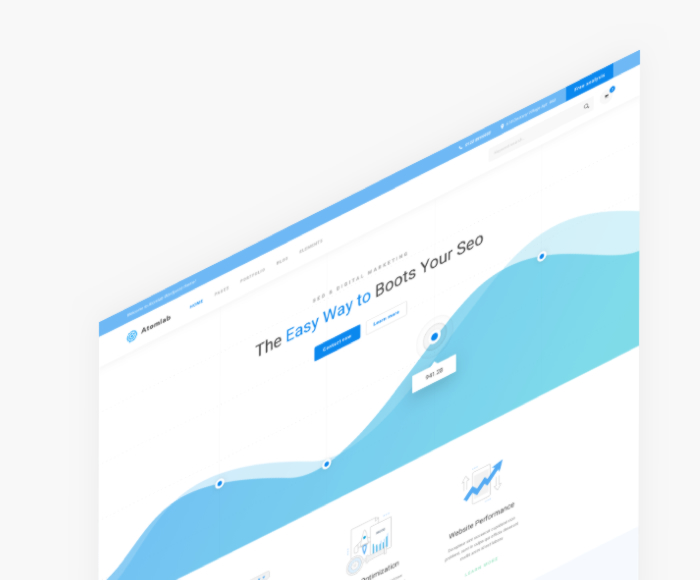 Atomlab – Multi-Purpose Startup WordPress Theme